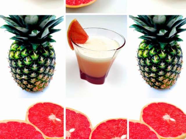 Recettes de Pamplemousse de 1 recette de jus santé