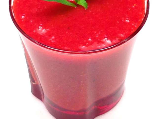 Recettes de Fraises de 1 recette de jus santé