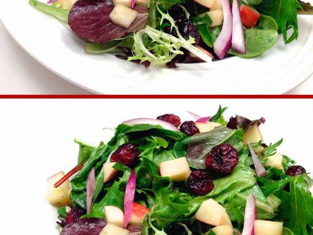 Recettes de Mesclun de 1 recette de salade