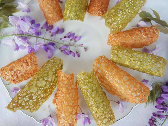Recettes de Tuiles Dentelles