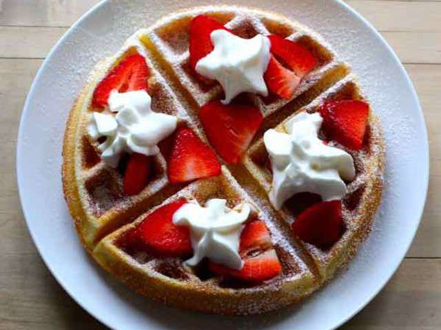 Recettes de Gaufre de Bruxelles