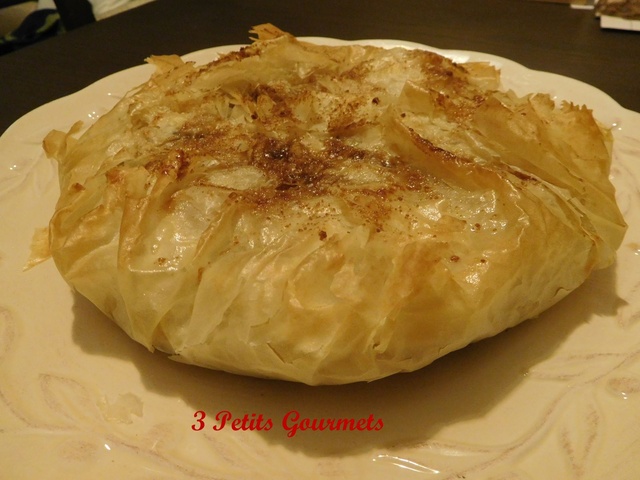 Recettes de Croustade de 3 petits gourmets