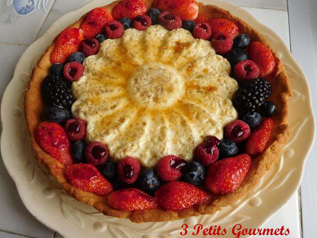 Recettes de Tarte à la Creme de 3 petits gourmets