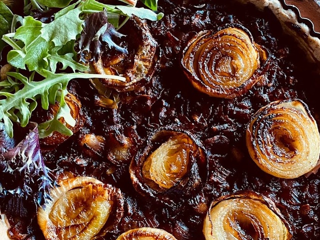 Recettes de Tarte aux Oignons de À chacun sa cuisine...