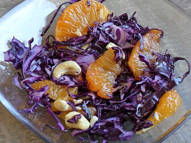 Recettes de Salade de chou rouge de A la Table de Maman Dine
