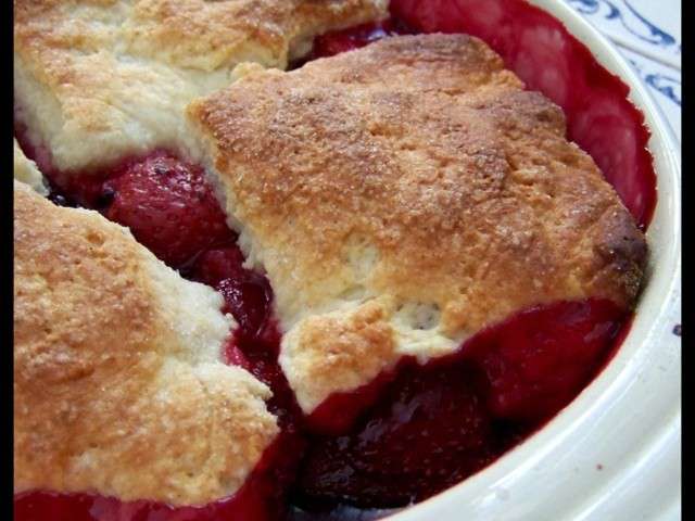Recettes de Cobbler aux fruits rouges de A Pie in the Sky