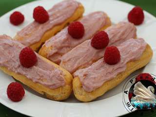 Recettes d'Éclair et Framboises