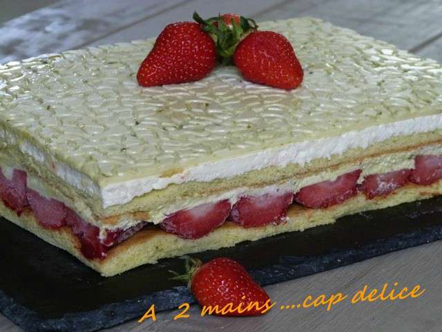 Recettes de Défi - Dessert aux herbes et Estragon