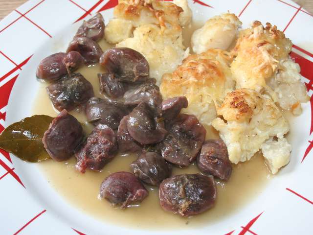 Recettes de Gésiers et Gratins