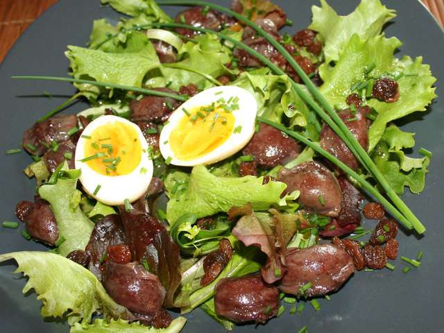 Recettes de Mesclun et Canard