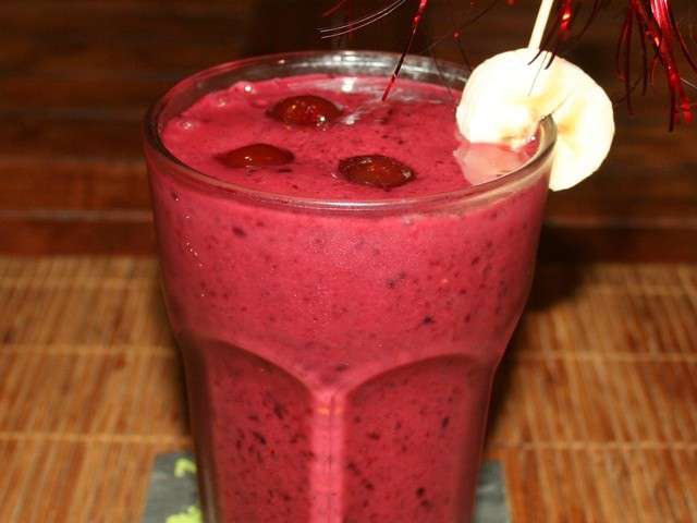 Les Meilleures Recettes de Milk Shake et Fruits rouges