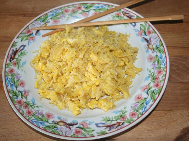Recettes de Riz et Œufs - 2