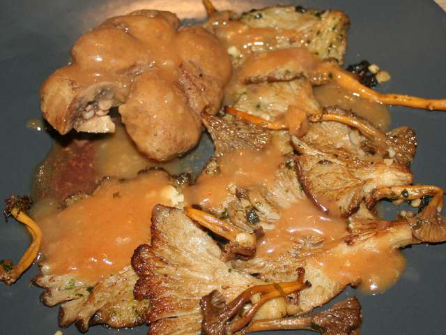 Recettes de Chanterelles et Veau