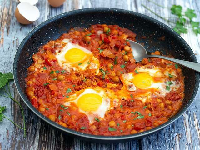 Recettes de Chakchouka de Amandine Cooking