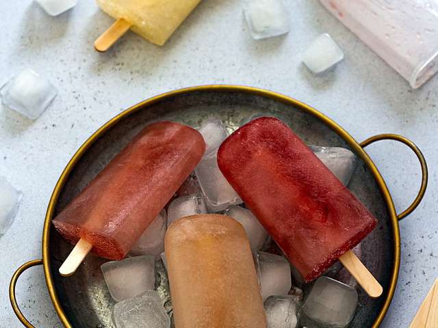 Recettes de Glace à l'eau