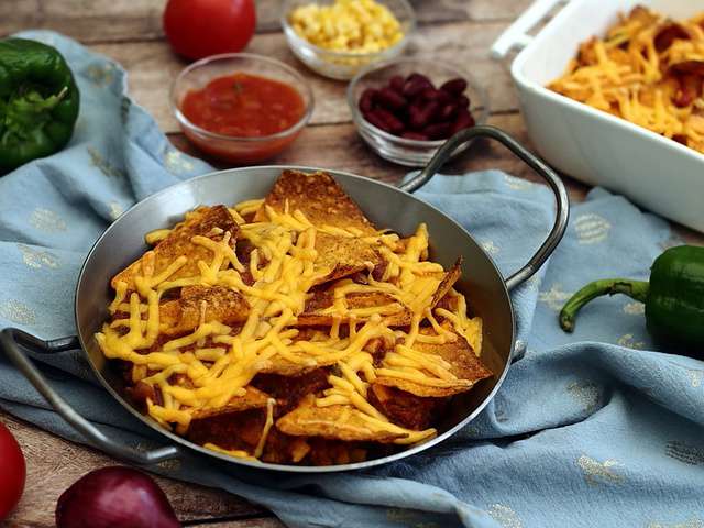 Recettes de Nachos et Cheddar