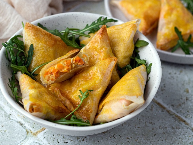 Recettes de Samoussas et Poulet