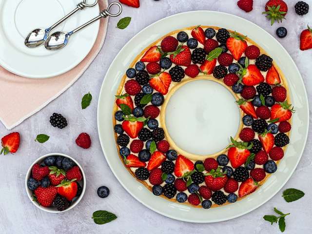 Recettes de Tarte aux Fruits Rouges de Amandine Cooking