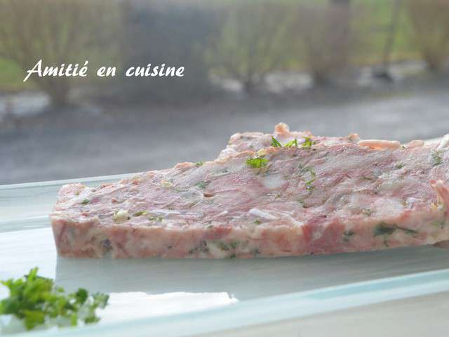 Recettes de Tête de amitie en cuisine