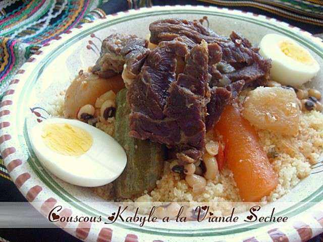 Recettes de Couscous kabyle de amour de cuisine chez soulef