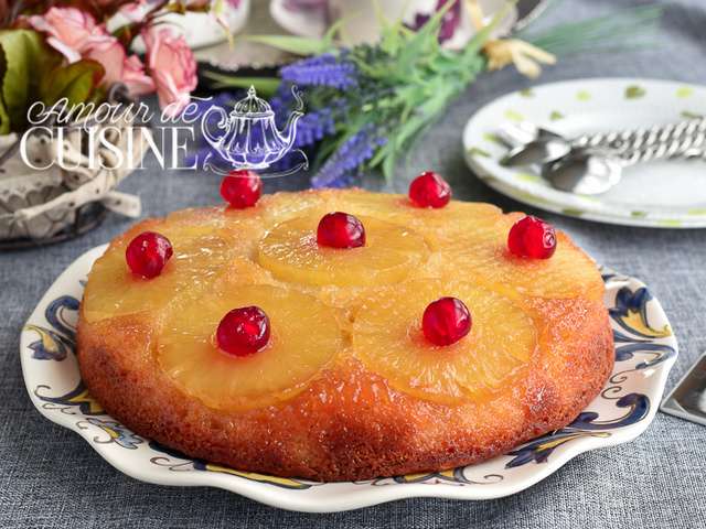Recettes de Gâteau Renversé de amour de cuisine chez soulef