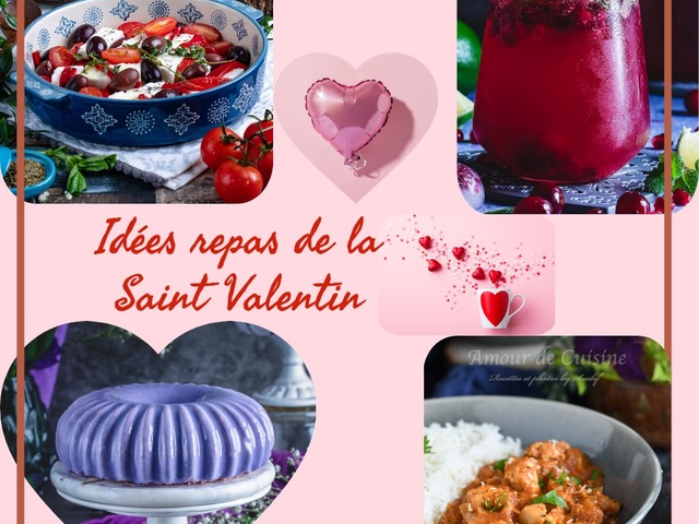 Recettes de Saint-Valentin et Entremets