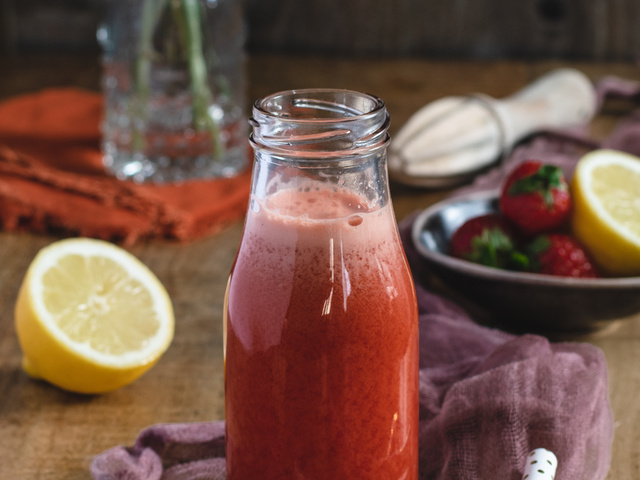 Recettes de Jus de fraise de amour de cuisine chez soulef