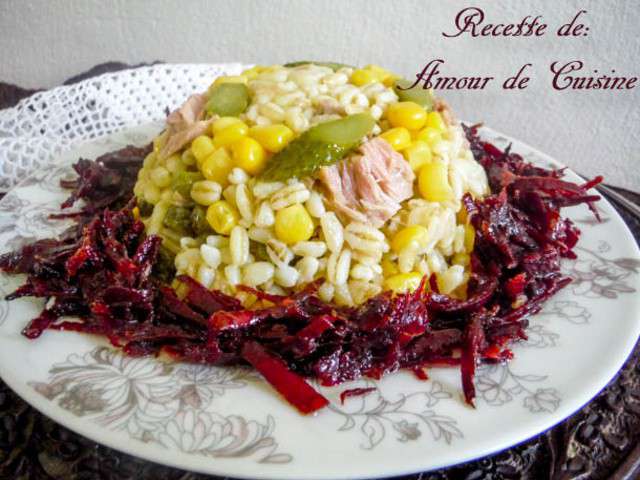 Recette Salade de blé facile - Les recettes de Salade de blé les plus ...