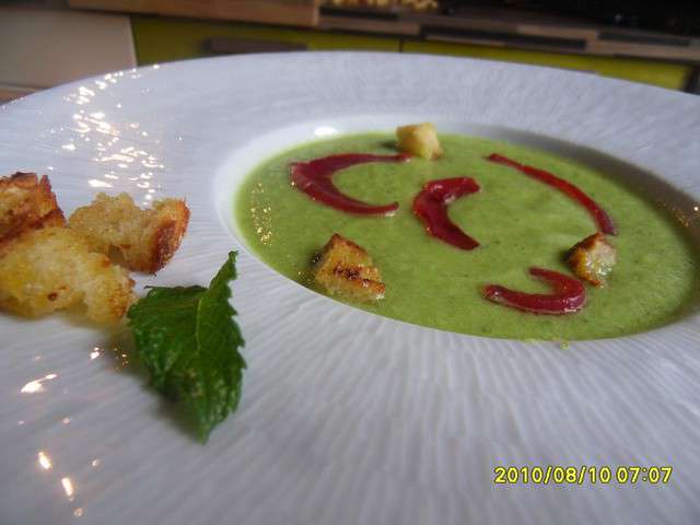Recettes de Gaspacho et Green Zebra