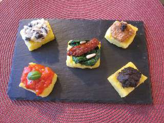 Recettes de Toasts et Polenta