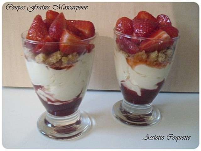 Recettes de Mascarpone de assiette coquette