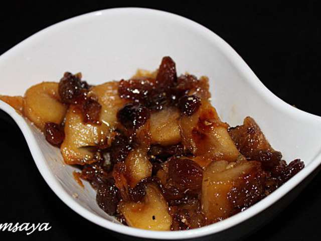 Recettes de Raisin de Au citron confit