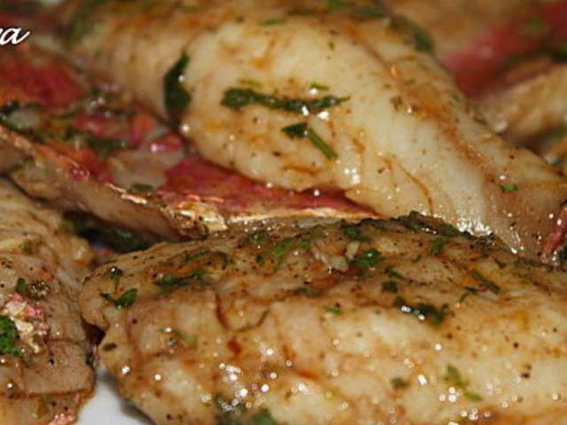 Recettes de Rougets de Au citron confit