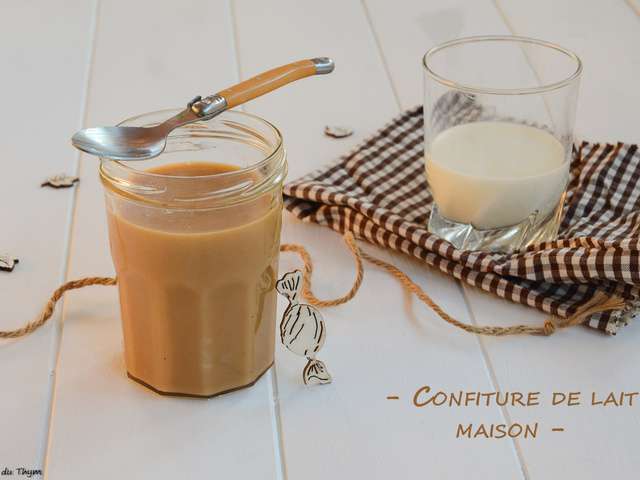 Recettes de Confiture de lait de Au Fil du Thym