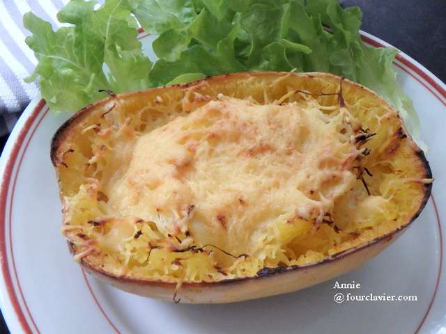 Recettes de Courge Spaghetti de Au four et au clavier