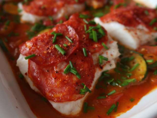 Recettes de Merlu et Chorizo