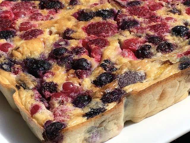 Recettes de Clafoutis aux Fruits de Aux délices de Noémie