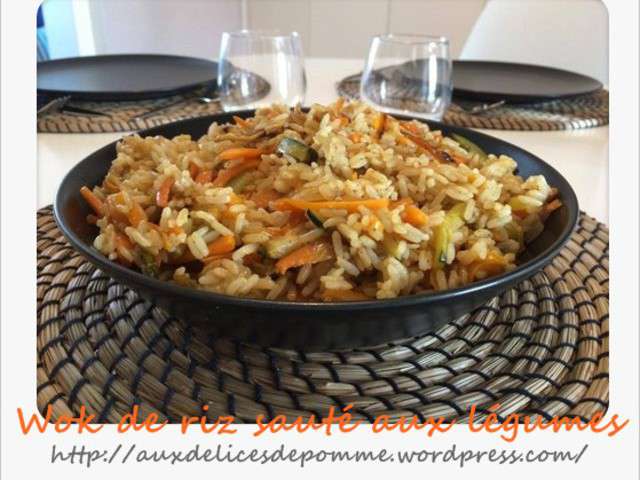 Recettes de Wok de Aux Délices de Pomme