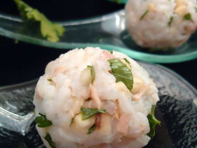 Recettes de Boulettes de riz de Aux délices des gourmets