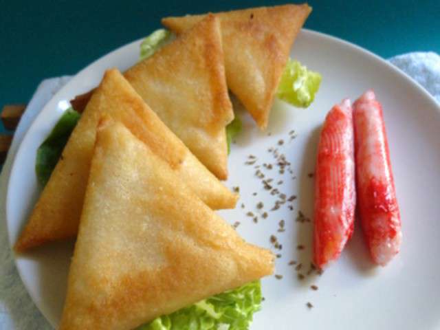 Recettes de Samoussas de Aux délices des gourmets