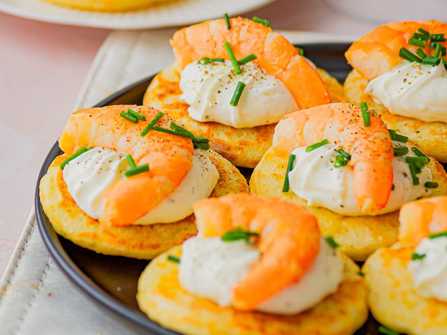 Recettes de Blinis et Noël