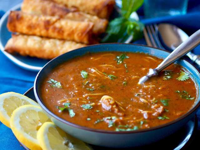 Recettes de Chorba et Algérie