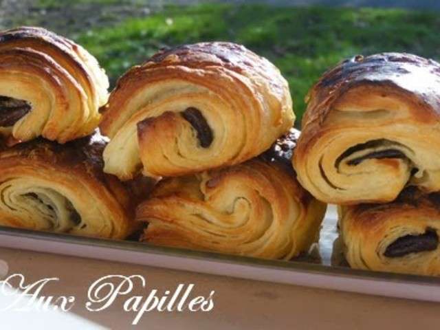 Recettes de Chocolatine de Aux papilles