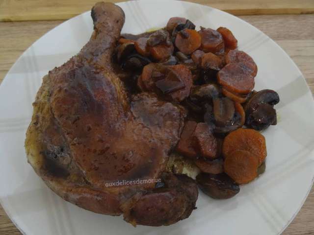 Recettes de Cuisse de canard et Champignons