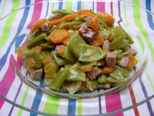 Recettes de Haricots Plats de auxdelicesdemanue
