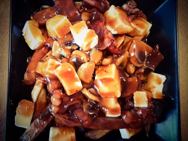 Recettes de Poutine de Bacon et Verdure