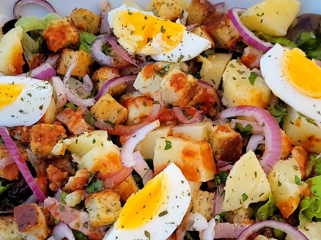 Recettes de Salade vosgienne de Bal des saveurs