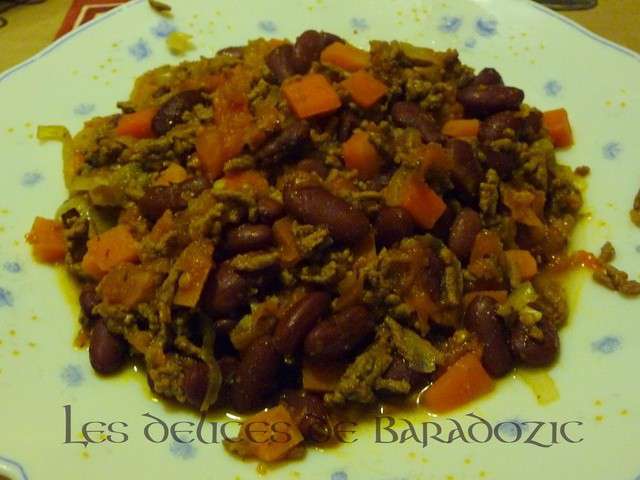 Les Meilleures Recettes de Chili con carne et Haricots