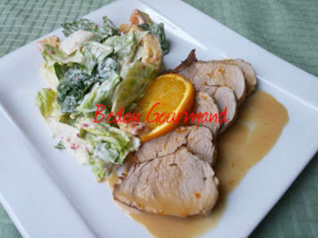 Recettes de Filet de porc et Orange
