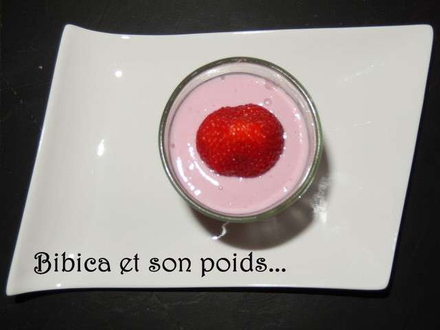 Les Meilleures Recettes de Fraises de Bibica et son poids